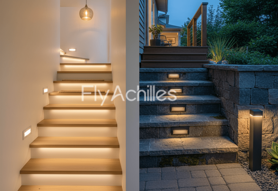 Indoor vs Outdoor Stair Lighting: Key Requirements You Need to Know ...